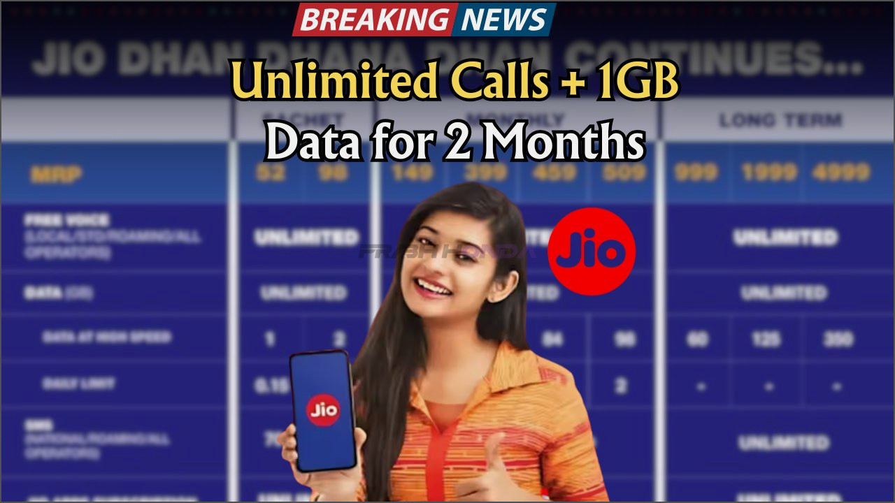 Jio Unveils Its Most Affordable 2-Month Plan with Unlimited Calls and ...