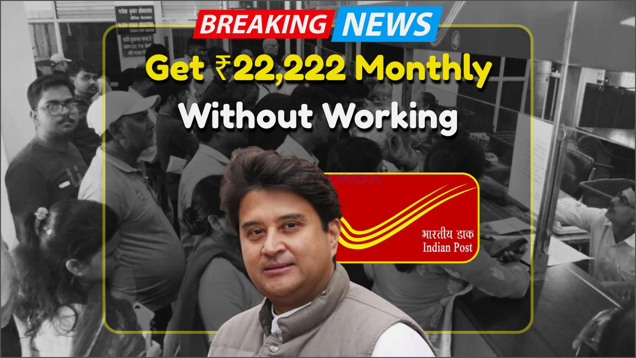 Discover How Investing ₹5,55,555 in This Post Office Scheme Can Earn You ₹22,222 Monthly with ...